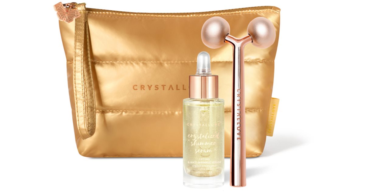 Crystallove Set Gold ensemble visage | notino.fr