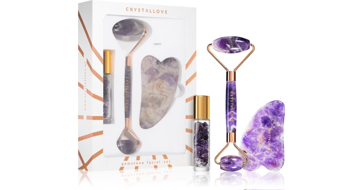 Crystallove Amethyst Beauty Set Skin Care Set | notino.ie