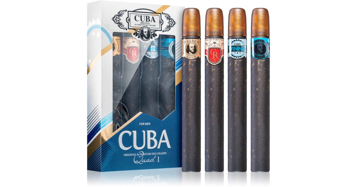 Cuba Quad For Men lahjasetti miehille | notino.fi