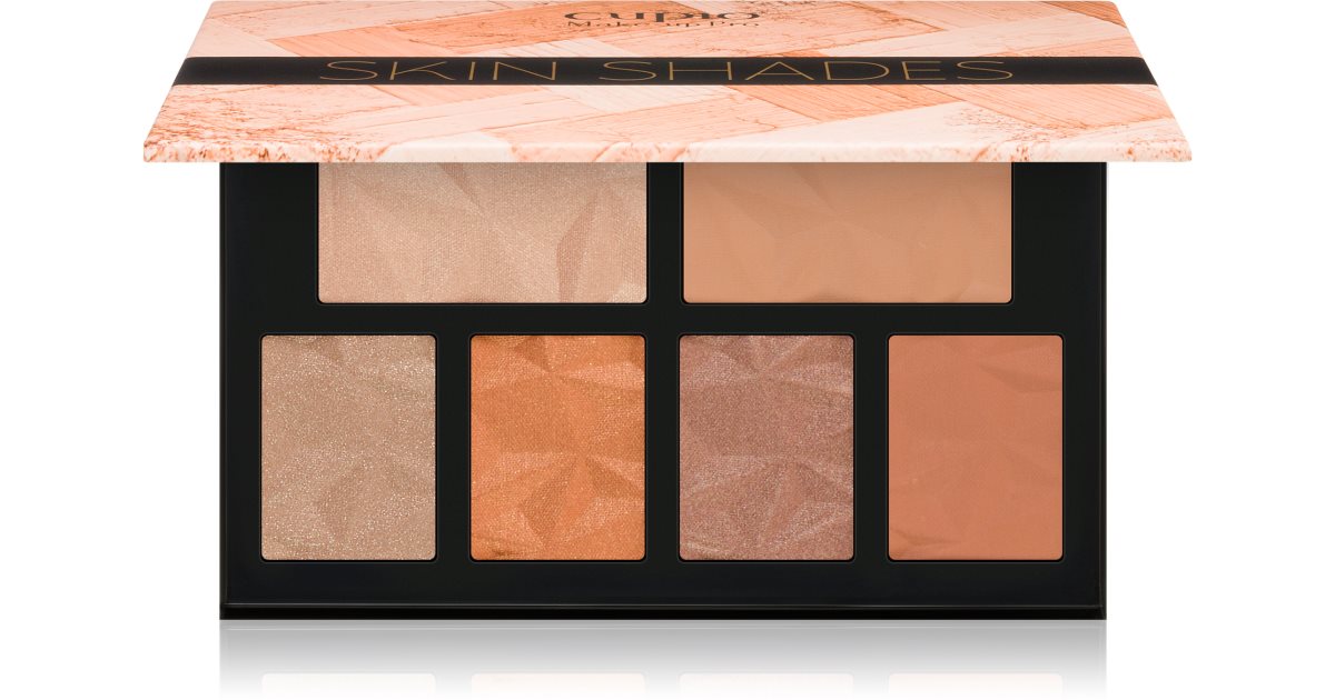 Cupio Skin Shades Konturier-Palette für die Wangen für das Gesicht ...