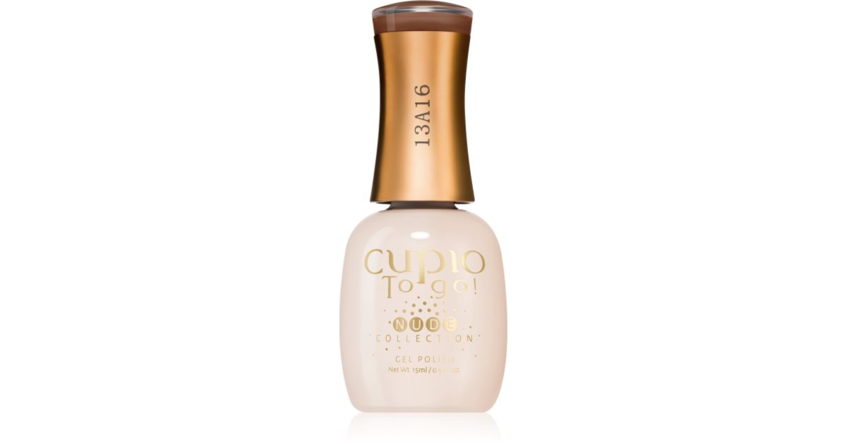 Cupio To Go! Nude gel nail polish for UV/LED hardening | notino.co.uk