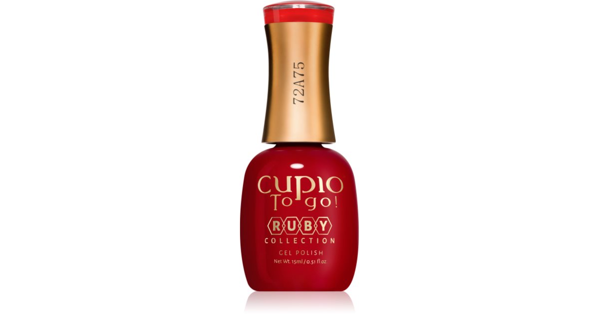 Cupio To Go! Ruby gel nail polish for UV/LED hardening | notino.co.uk