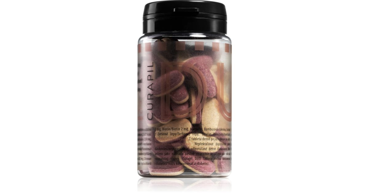 Curapil DUO tablets hair and nails | notino.co.uk