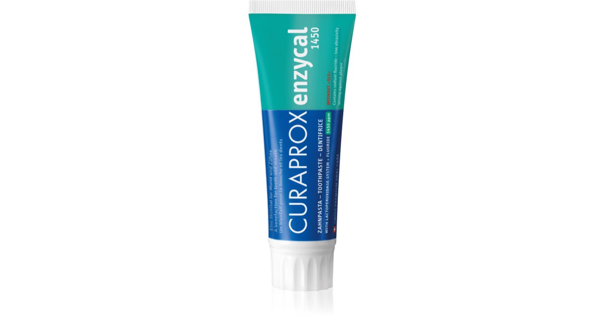 Curaprox Enzycal 1450 toothpaste Review | notino.co.uk