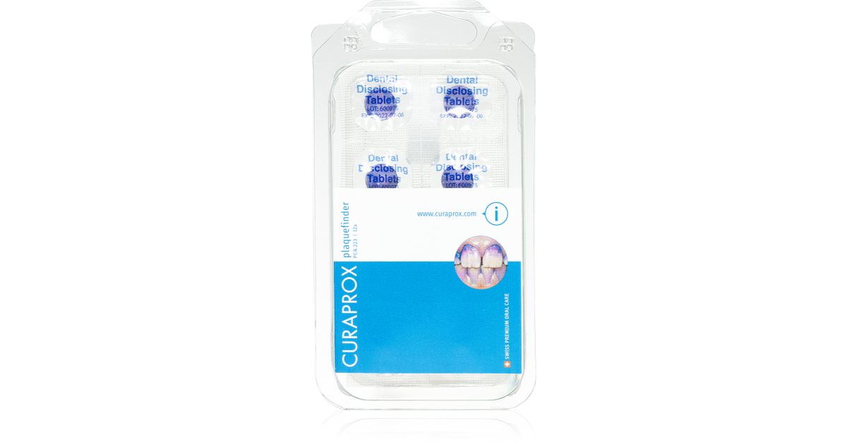 Curaprox PCA 223 Plaque Disclosing Tablets | notino.ie Curaprox PCA 223 Plaque Disclosing Tablets | notino.ie