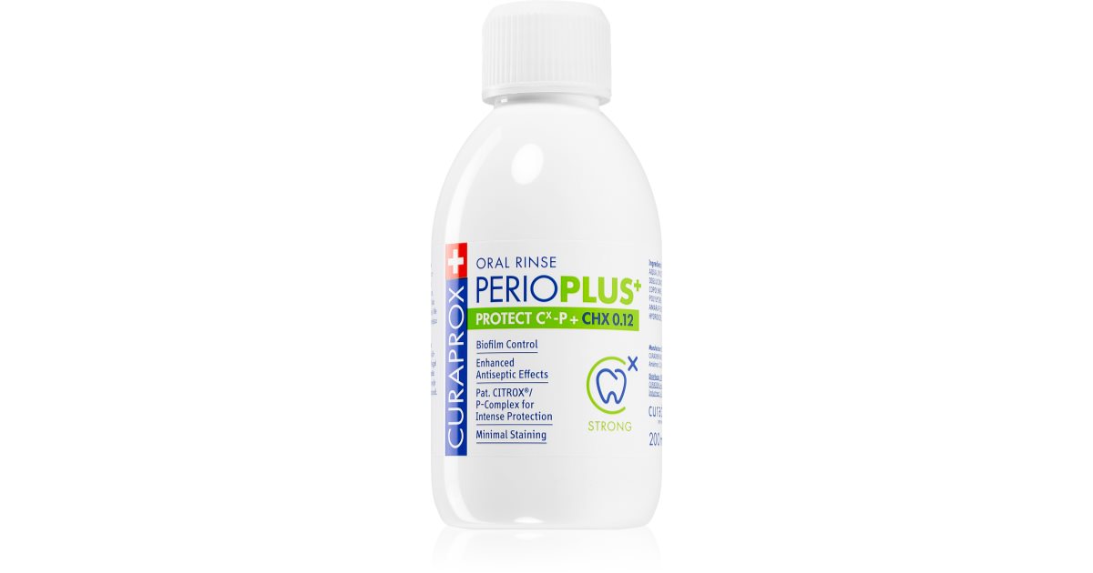 Curaprox Perio Plus+ Protect 0.12 CHX mouthwash | notino.co.uk