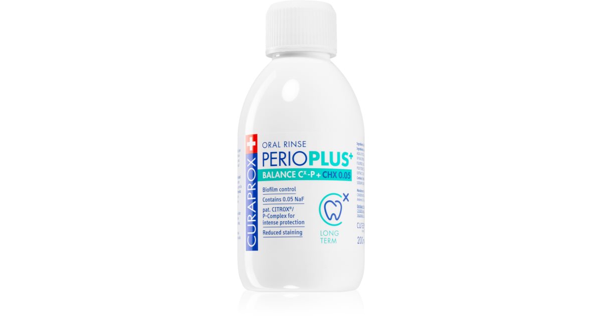 Curaprox Perio Plus+ Balance 0.05 CHX enjuague bucal | notino.es