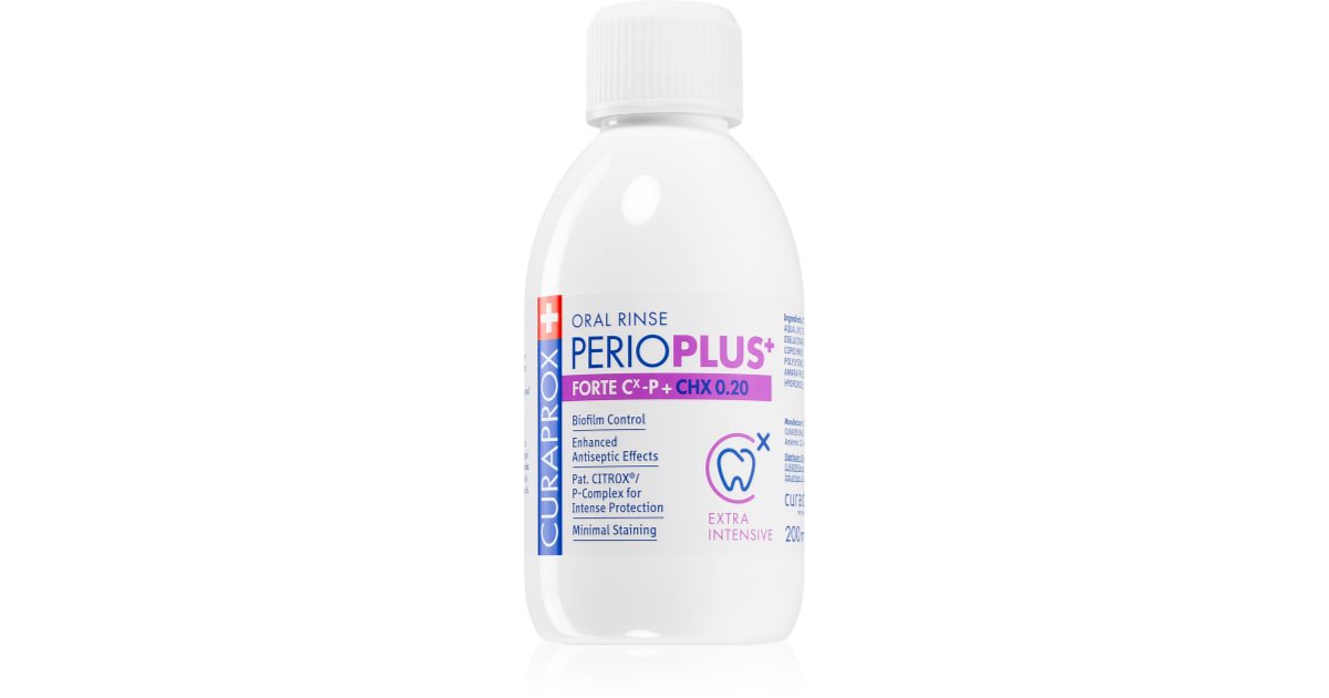 Curaprox Perio Plus+ Forte 0.20 CHX Mouthwash | notino.ie