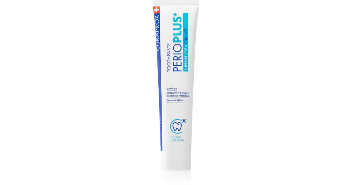 Curaprox Perio Plus+ Support 0.09 CHX dentifricio per gengive sanguinanti e parodontite | notino.it