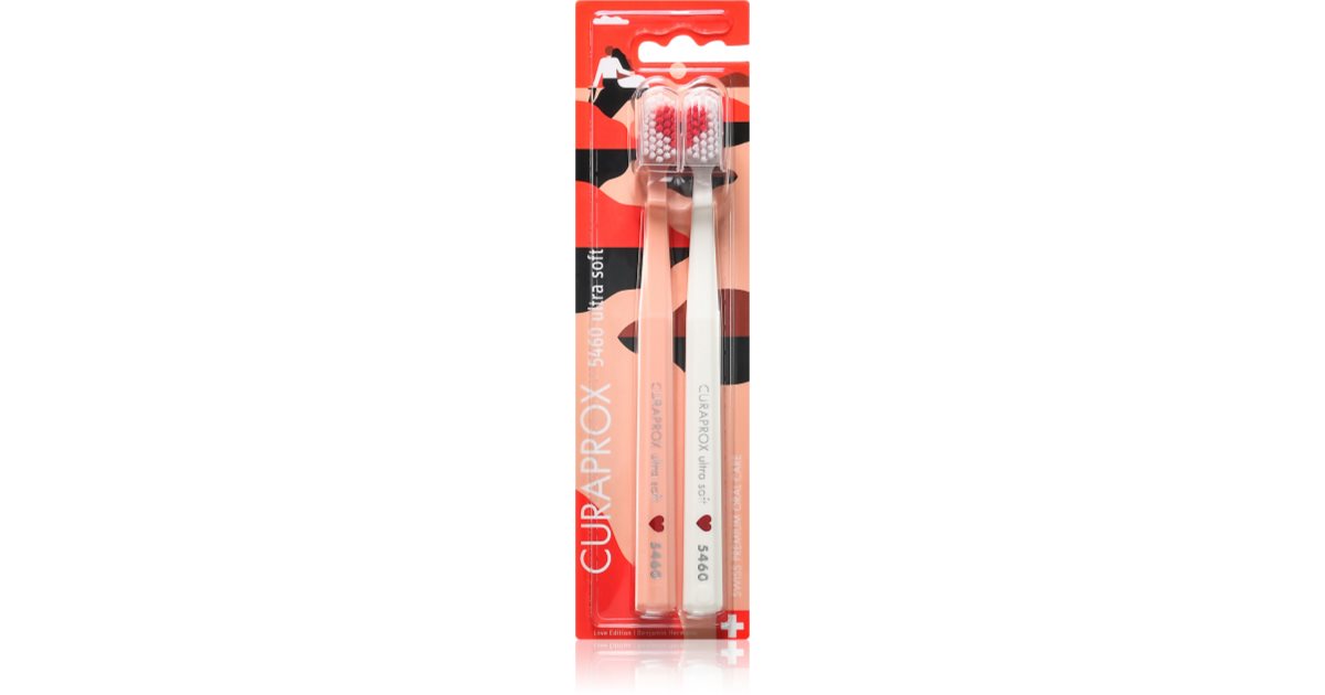 Curaprox Limited Edition Romantic toothbrushes 5460 Ultra Soft | notino ...