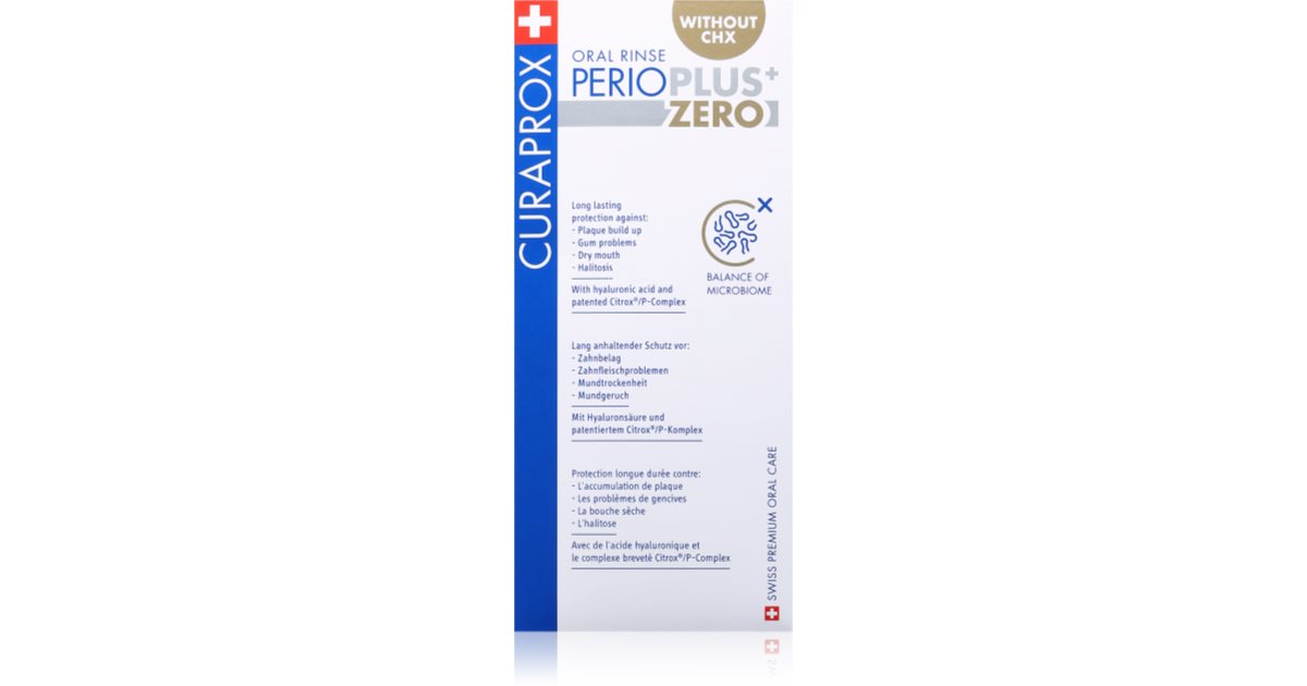Curaprox Perio Plus Zero bain de bouche | notino.fr