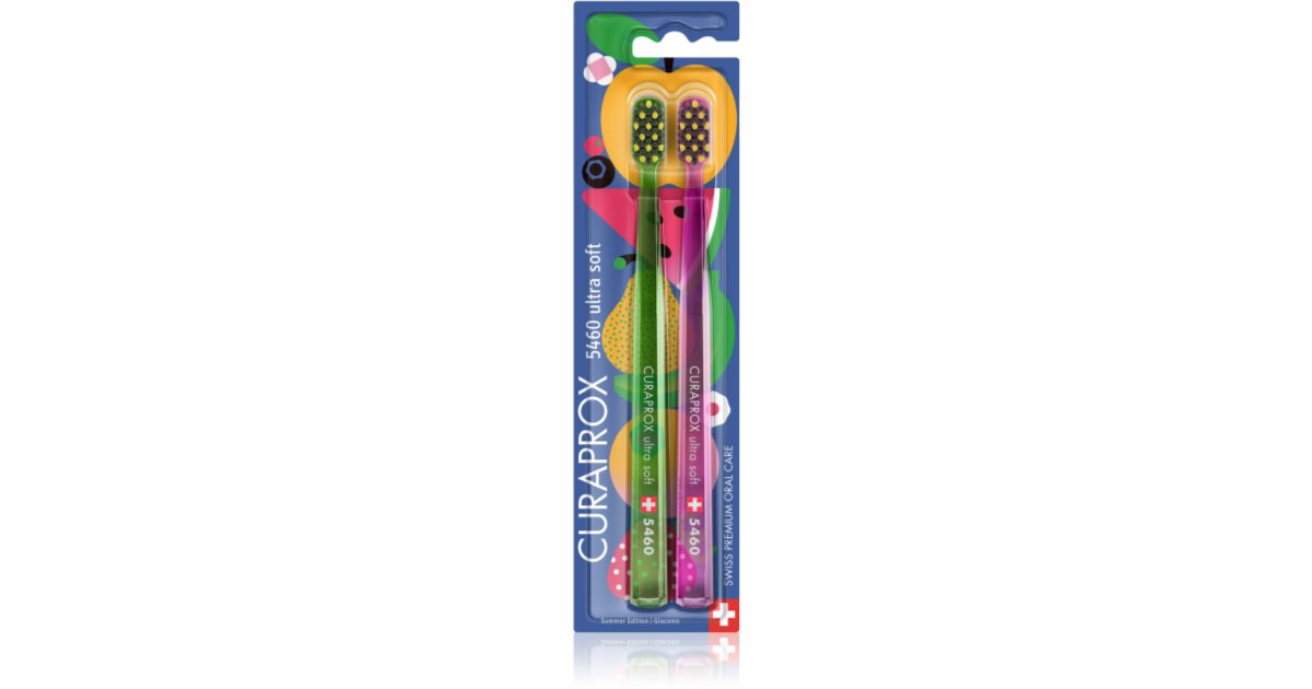 Curaprox Limited Edition Juicy toothbrushes 5460 Ultra Soft | notino.ie