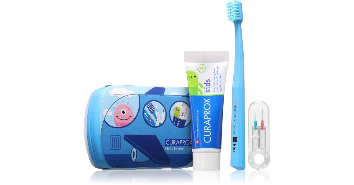Curaprox Kids Travel Set travel set for teeth, tongue and gums | notino ...