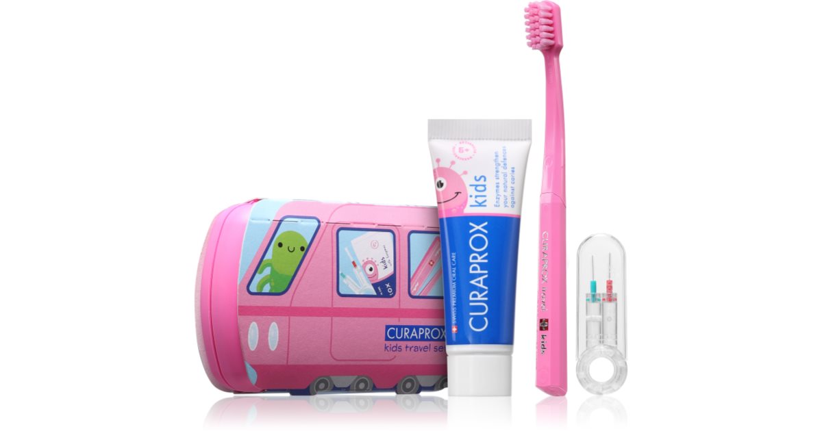Curaprox Kids Travel Set travel set for teeth, tongue and gums | notino ...