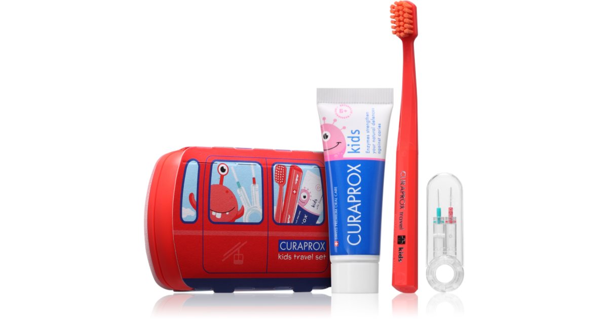Curaprox Kids Travel Set Travel Kit for teeth, tongue and gums | notino.ie
