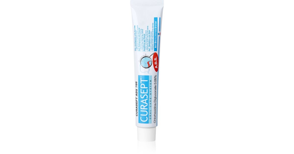 Curaprox Curasept ADS 705 Gel Toothpaste for Everyday Use | notino.dk