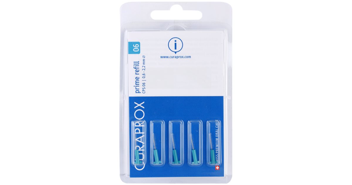 Curaprox Prime Refill CPS 5 Stück Interdental-Ersatzbürsten in der ...