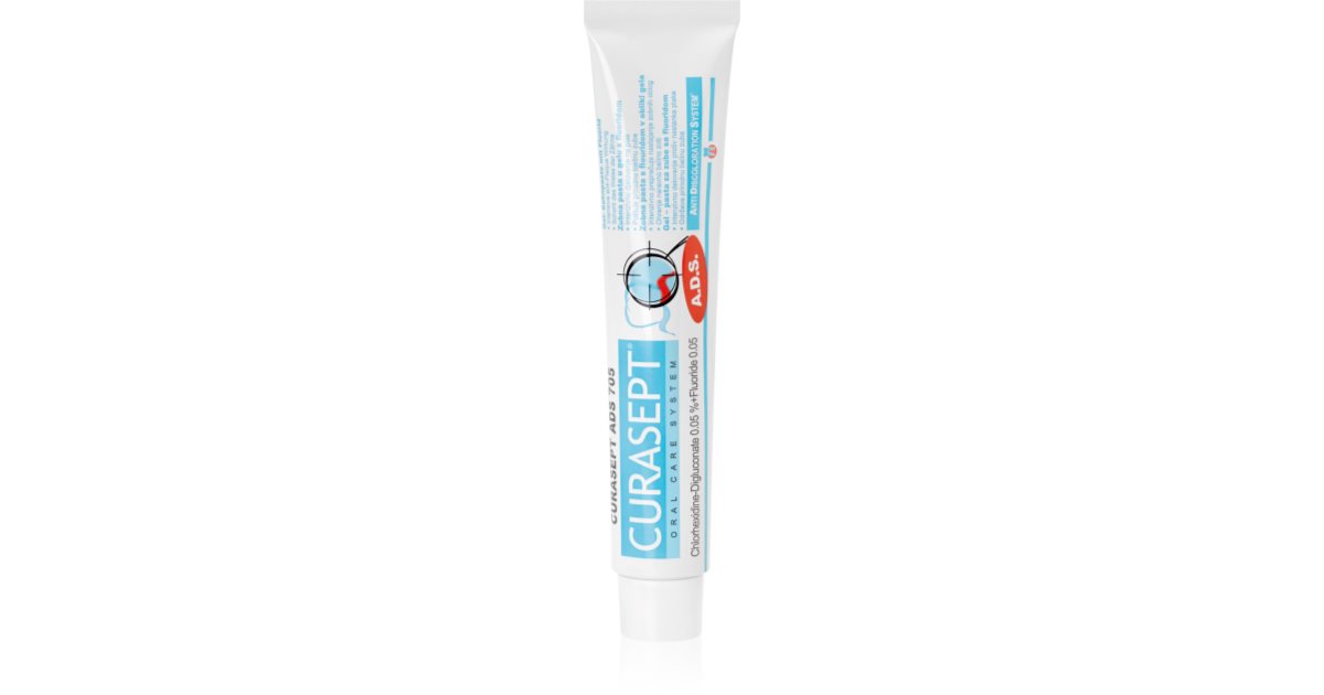 Curasept ADS 705 gel toothpaste to treat periodontitis | notino.co.uk