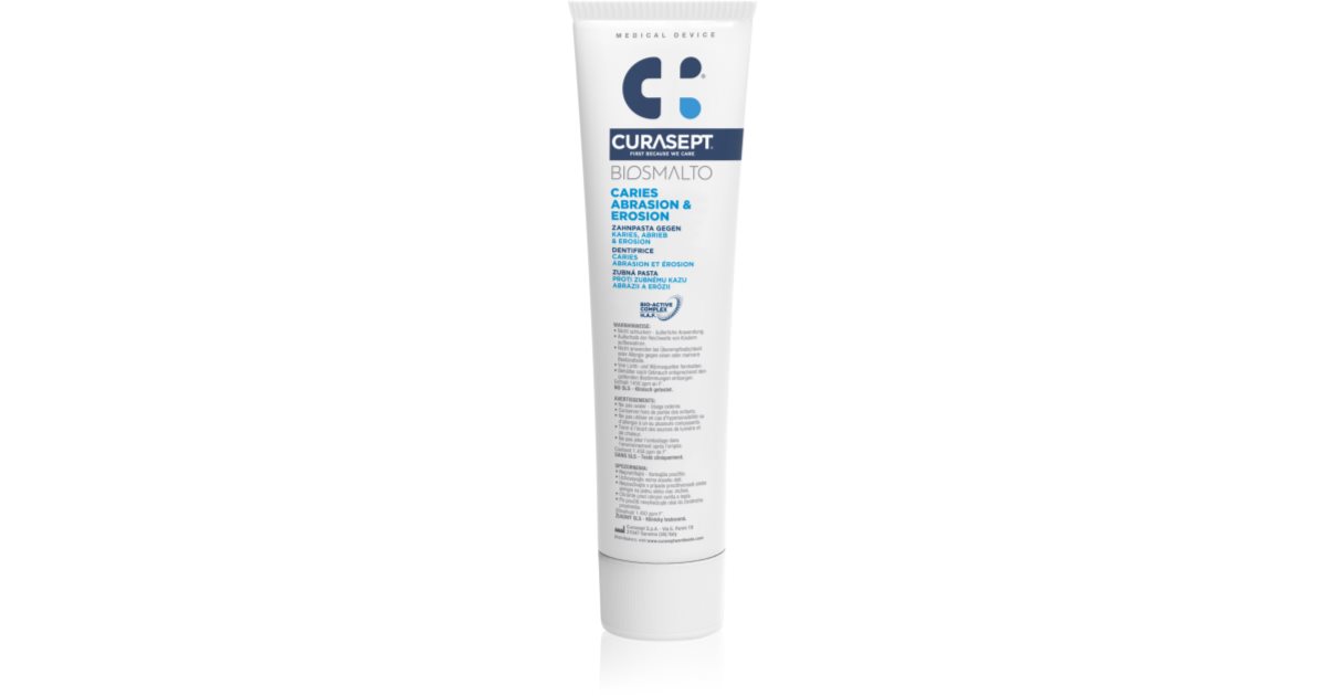 Curasept Caries Abrasion & Erosion anti-decay toothpaste | notino.co.uk