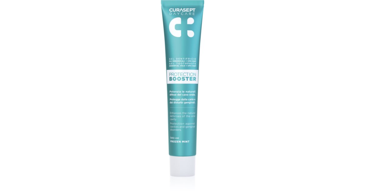 Curasept Daycare Protection Booster Frozen Mint gel toothpaste | notino ...