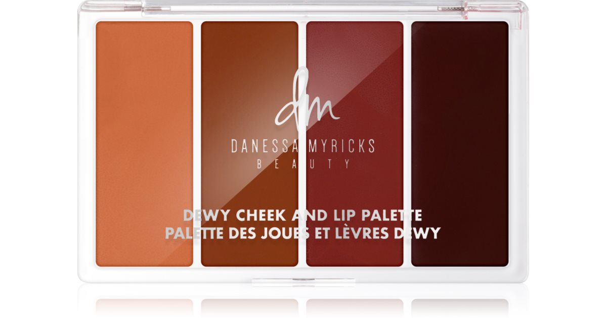 Danessa Myricks Beauty Dewy Cheek & Lip Palette Multifunctional Face ...