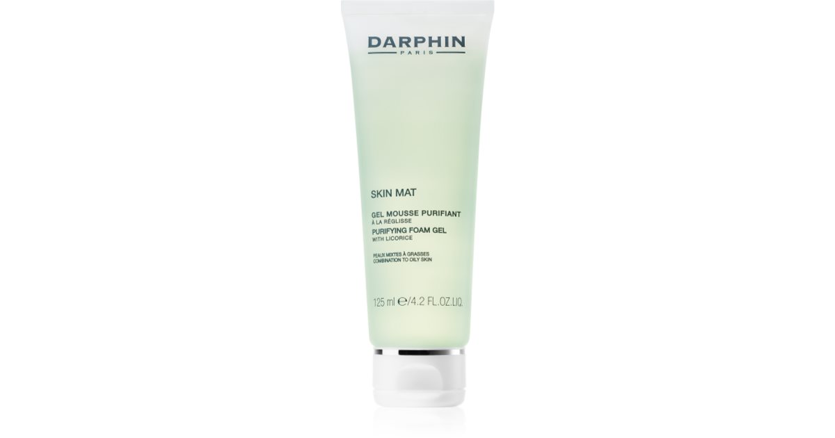 Darphin Skin Mat Purifying Foam Gel Cleansing Gel for oily and ...