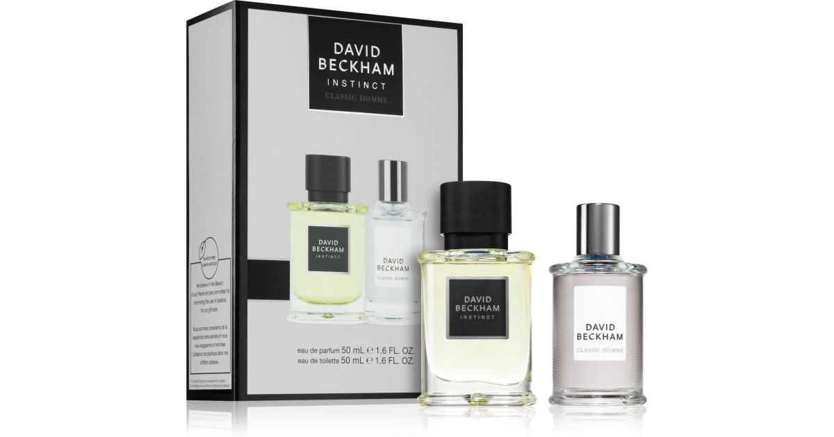 David Beckham Instinct & Classic Homme Christmas gift set for men ...