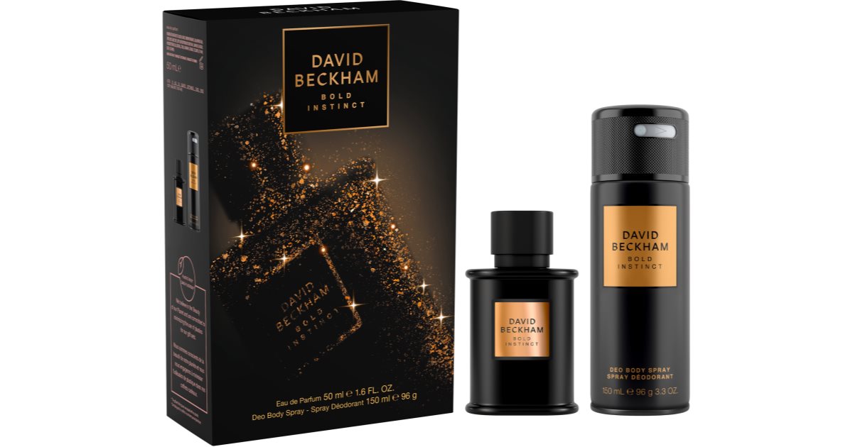 David Beckham Bold Instinct coffret cadeau pour homme | notino.fr