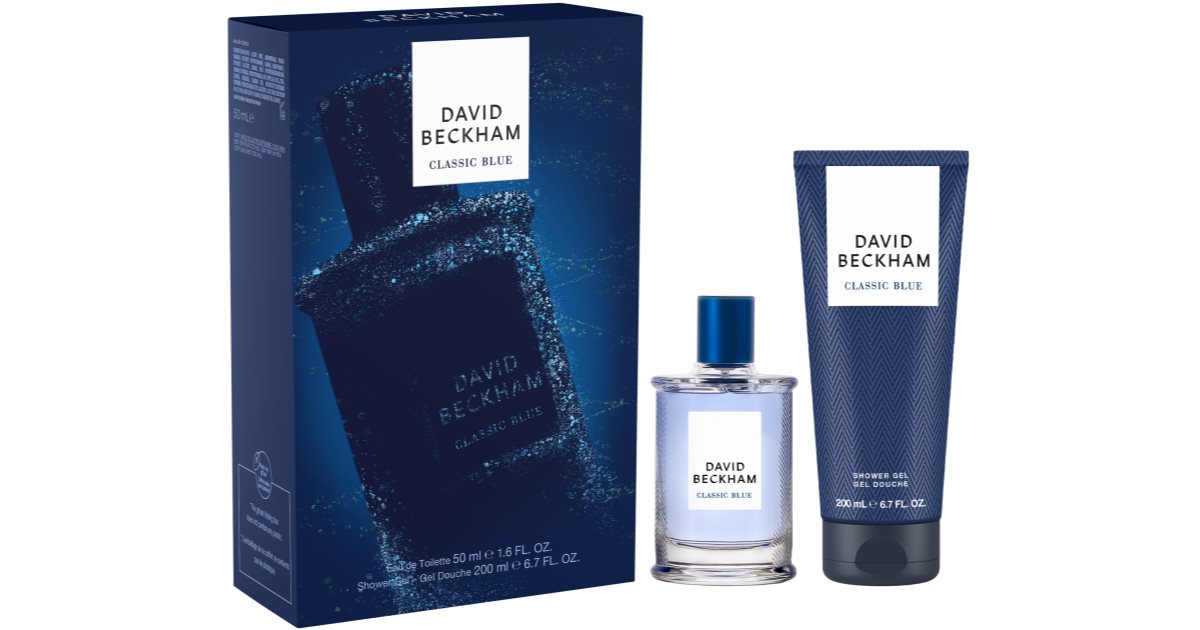 David Beckham Classic Blue coffret para homens | notino.pt