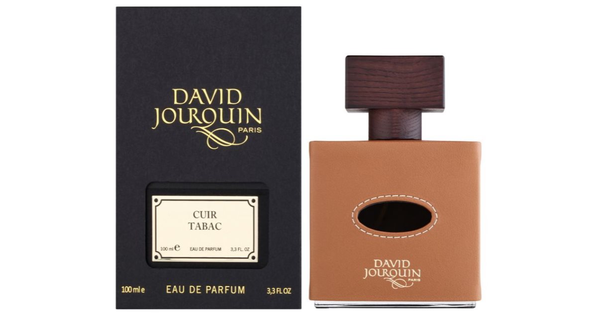 David Jourquin Cuir Tabac eau de parfum pour homme 100 ml | notino.be