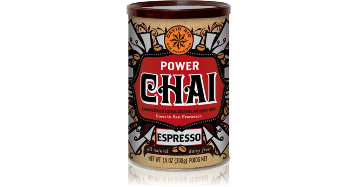 David Rio Power Chai Espresso Pulver zur Herstellung von Getränken ...