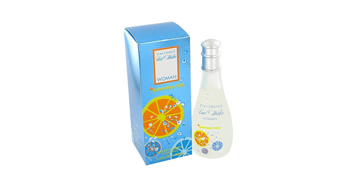 Davidoff Cool Water Woman Summer Fizz eau de toilette para mulheres 100 ...