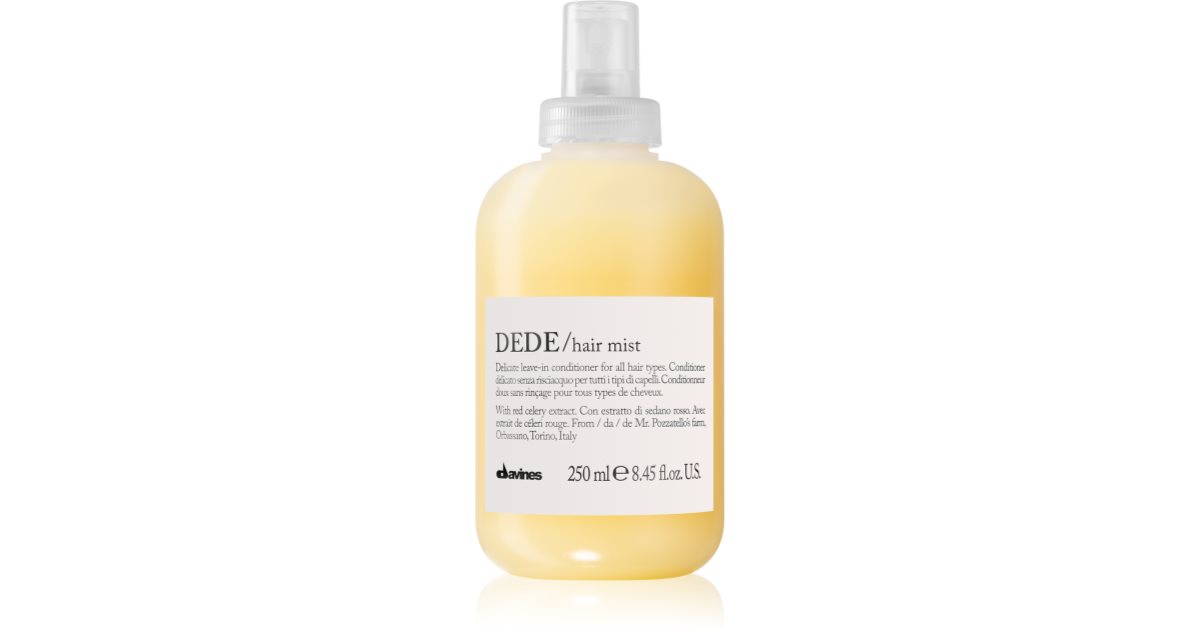 Davines Essential Haircare DEDE Hair Mist spray hydratant pour tous ...