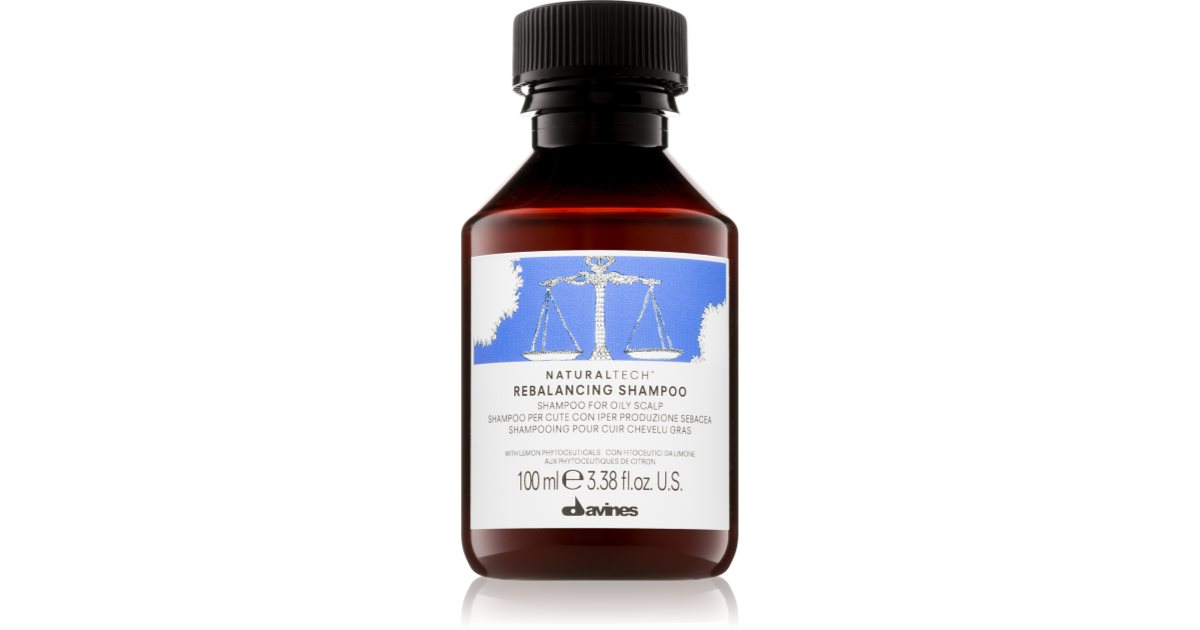 Davines Naturaltech Rebalancing Shampoo глибоко очищуючий шампунь для