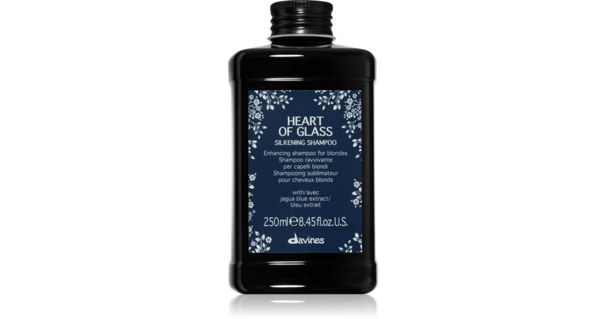 Davines Heart of Glass Silkening Shampoo делікатний очищуючий шампунь ...