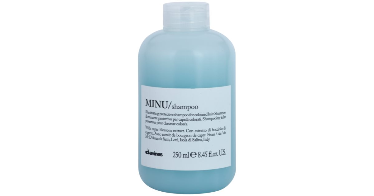 Davines Essential Haircare MINU Shampoo Protective Shampoo for colour ...