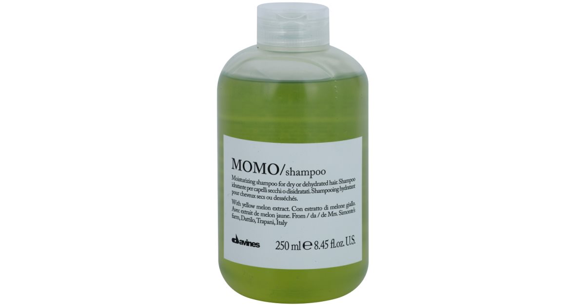 Davines Essential Haircare MOMO Shampoo Moisturizing Shampoo for dry ...