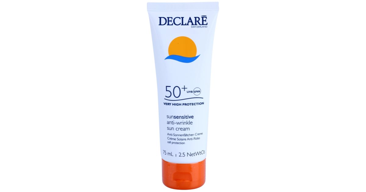 Declaré Sun Sensitive Beschermende Zonnebrandcrème SPF 50+ | notino.nl