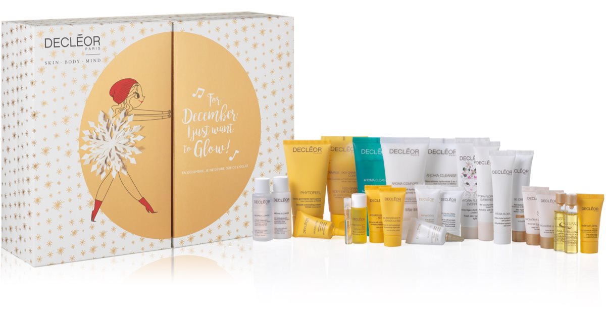 Decléor Advent Calendar Geschenkset For December I Just Want to Glow ...