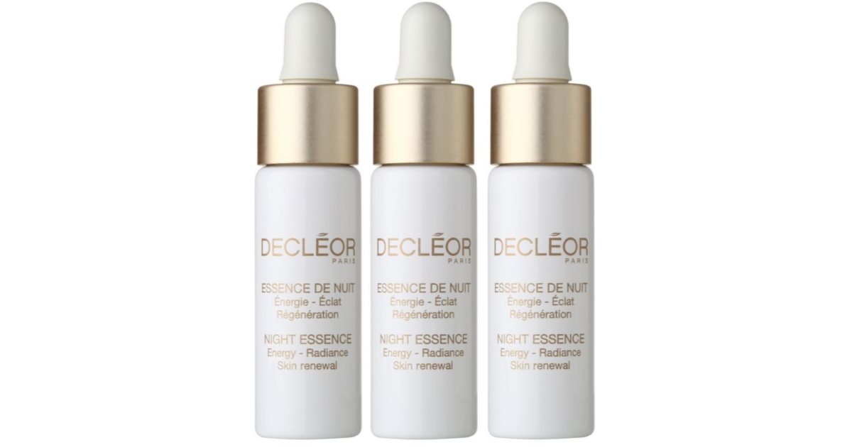 Decléor Night Essence soin de nuit intense pour raffermir le visage ...