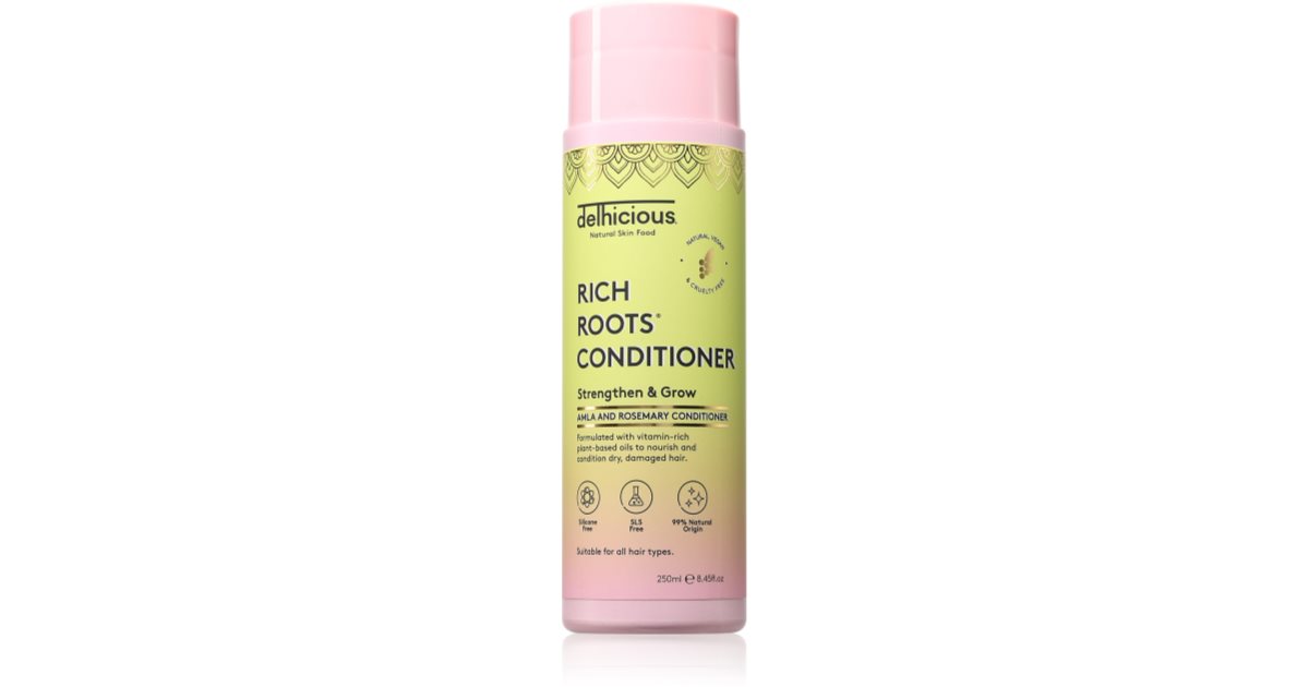 delhicious RICH ROOTS Repair & Shine Conditioner restoring conditioner ...