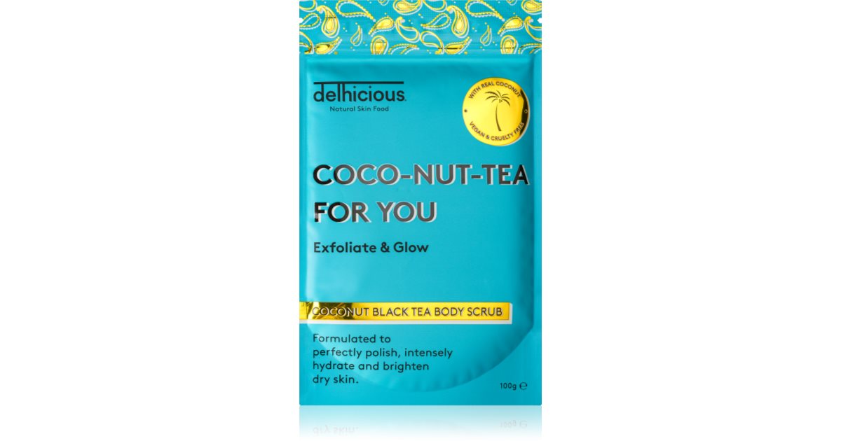 delhicious COCO-NUT-TEA FOR YOU COCONUT BLACK TEA moisturising body ...