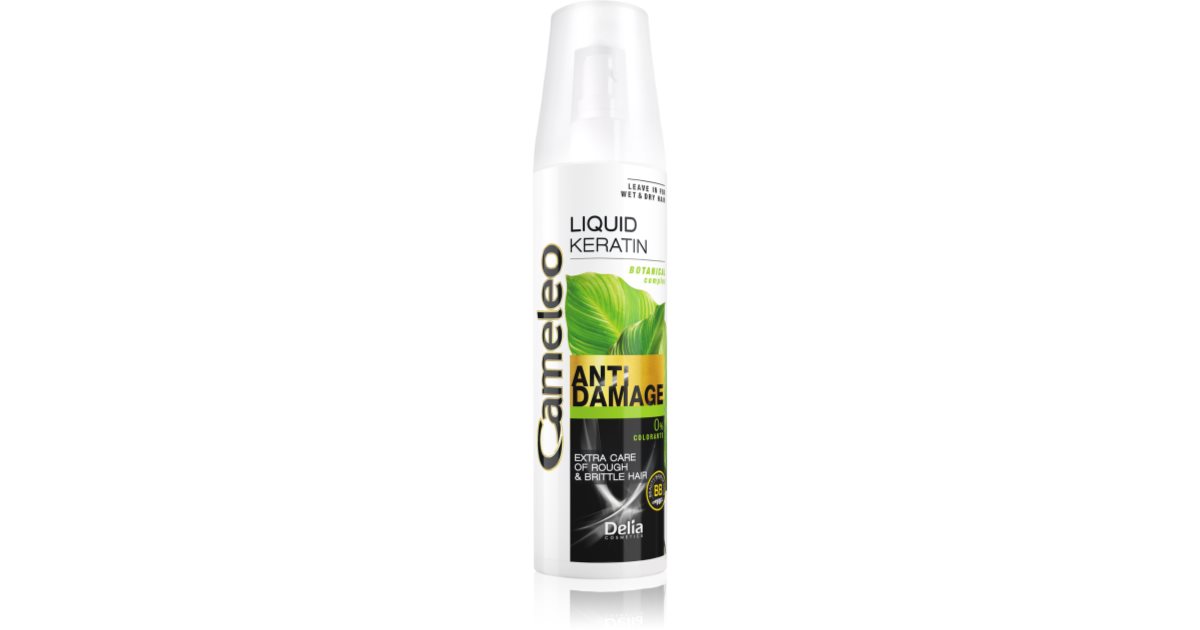 Recensione di Delia Cosmetics Cameleo BB cheratina liquida in spray per ...