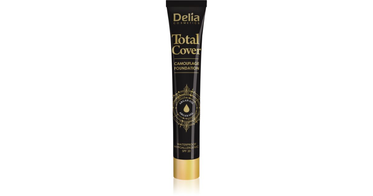Delia Cosmetics Total Cover waterproof foundation SPF 20 Review ...
