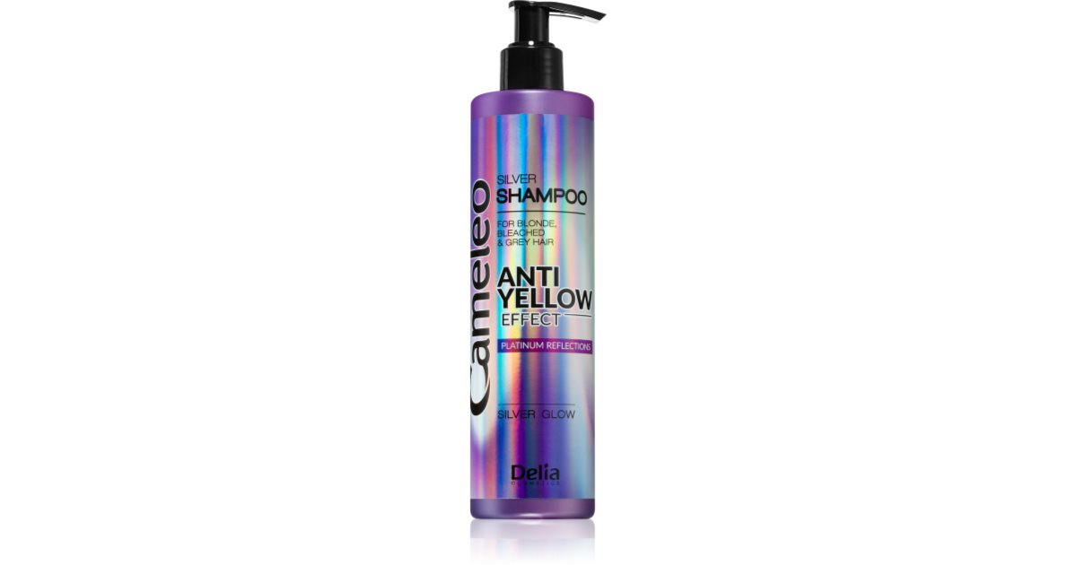 Delia Cosmetics Cameleo Silver šampon neutralizující žluté tóny recenze ...