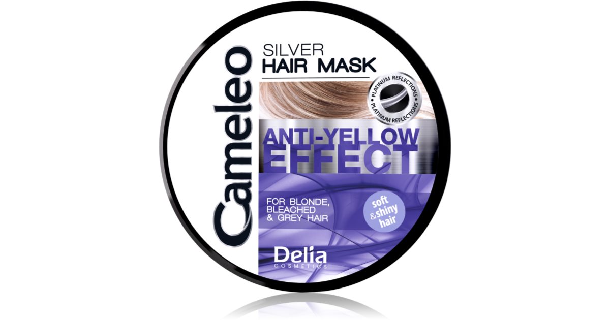 Delia Cosmetics Cameleo Silver маска за коса неутрализиращ ...