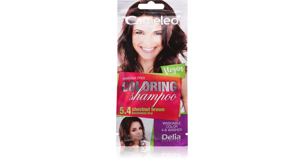 Delia Cosmetics Cameleo Coloring Shampoo toning shampoo for hair ...
