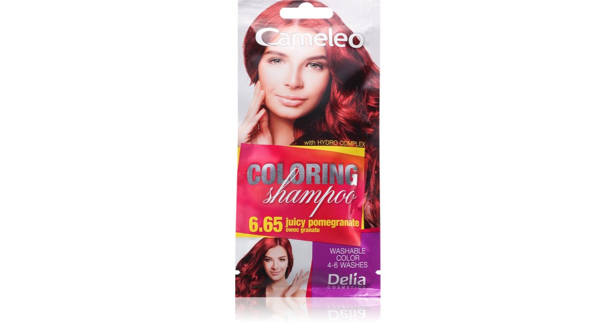 Delia Cosmetics Cameleo Coloring Shampoo toning shampoo for hair ...