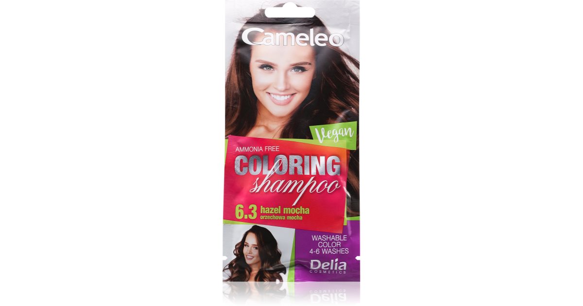 Delia Cosmetics Cameleo Coloring Shampoo toning shampoo for hair ...