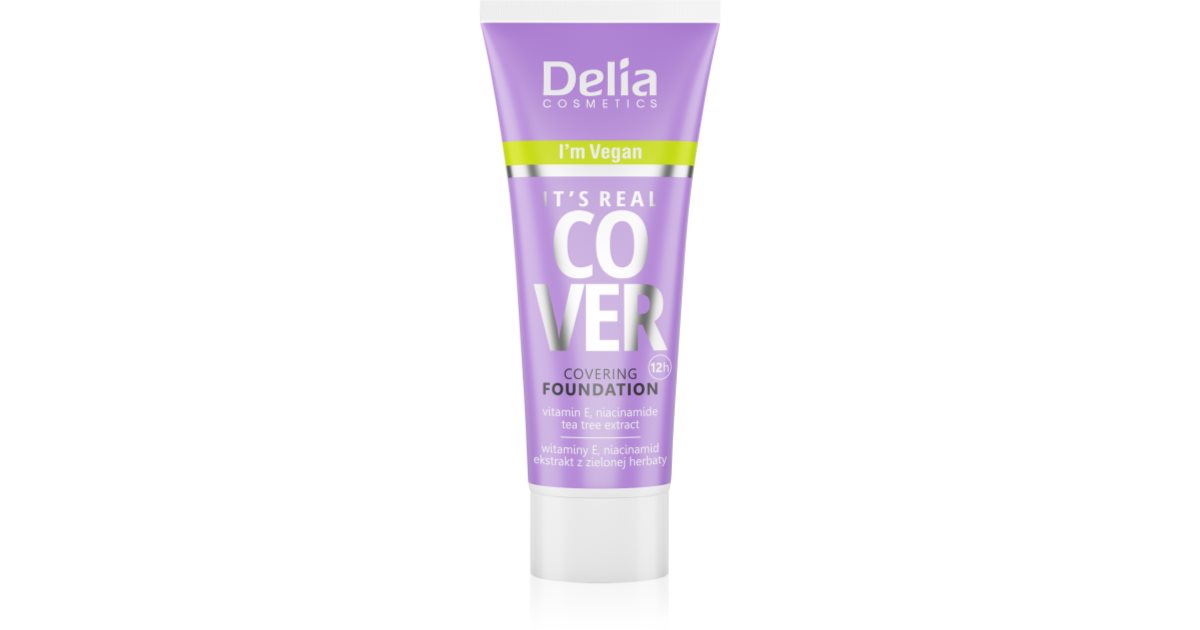 Delia Cosmetics It's Real Cover deckendes Make-up | NOTINO